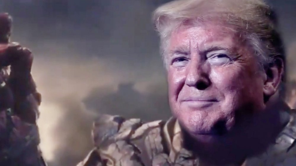 Trump releases new video that turns him into Thanos