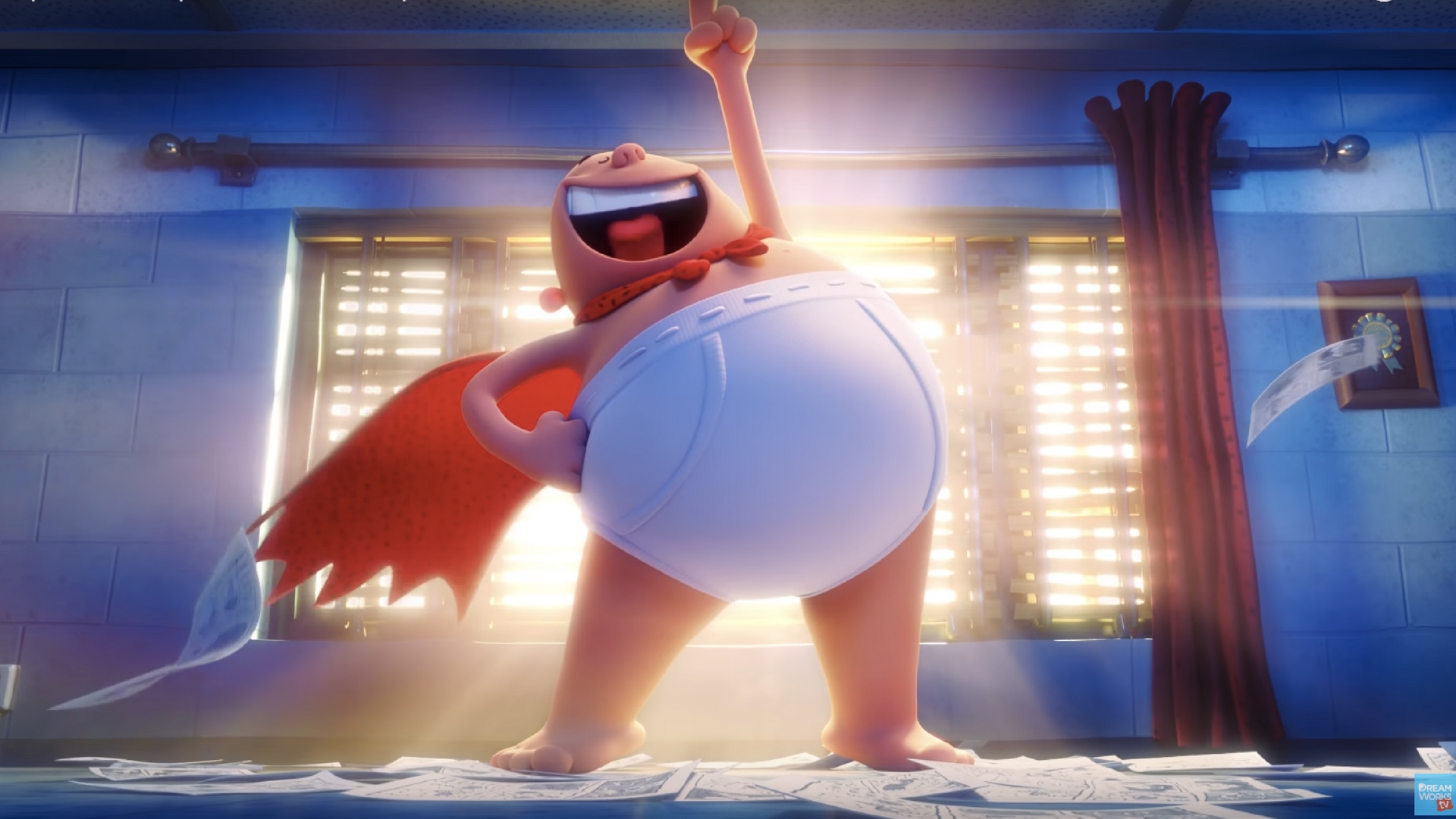 Captain Underpants is a hero in goofy new trailer